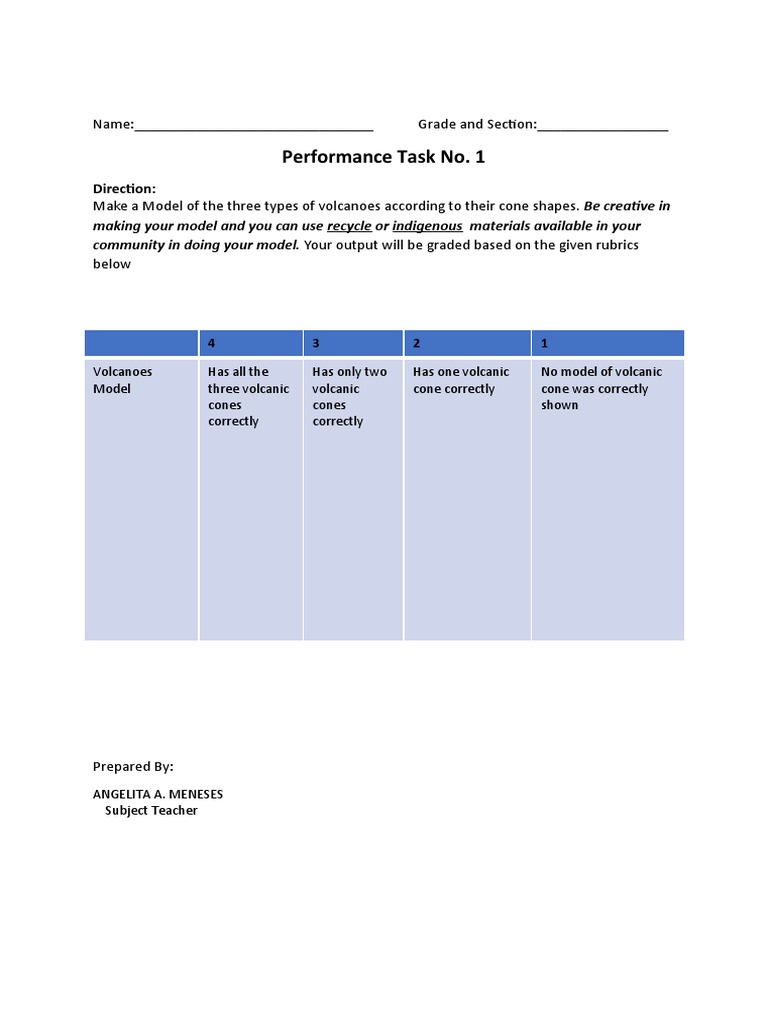 QUARTER 3 Science 9-Performance Task #1 | PDF | Teaching Methods & Materials | Science & Mathematics