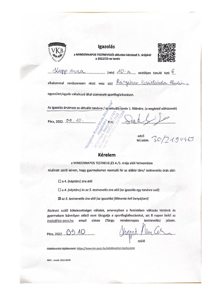 Igazolás | PDF