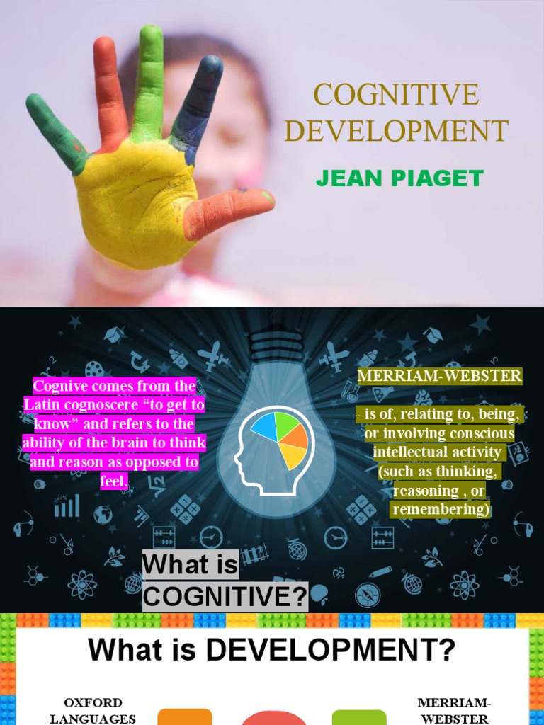Cognitive Development | PDF | Cognitive Development | Psychological Theories