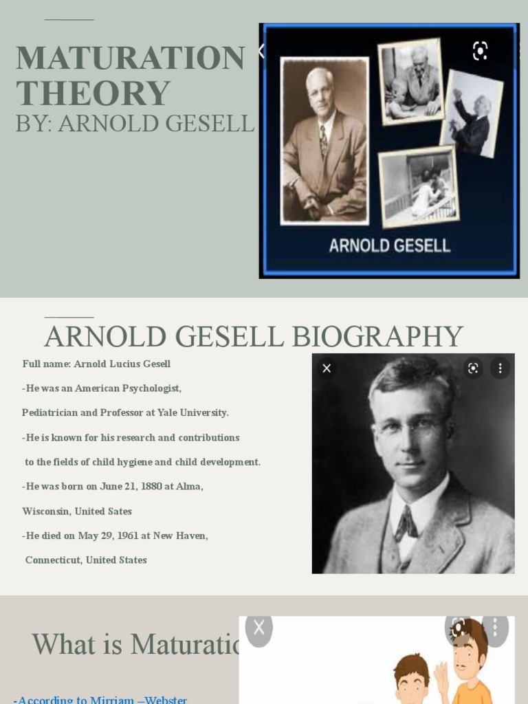 MATURATIONTHEORYbygesell | PDF | Self-Improvement