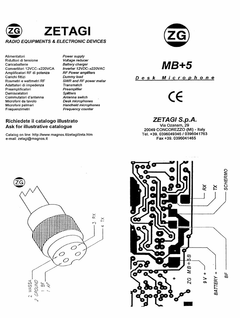 Zetagi MB+5 User | PDF