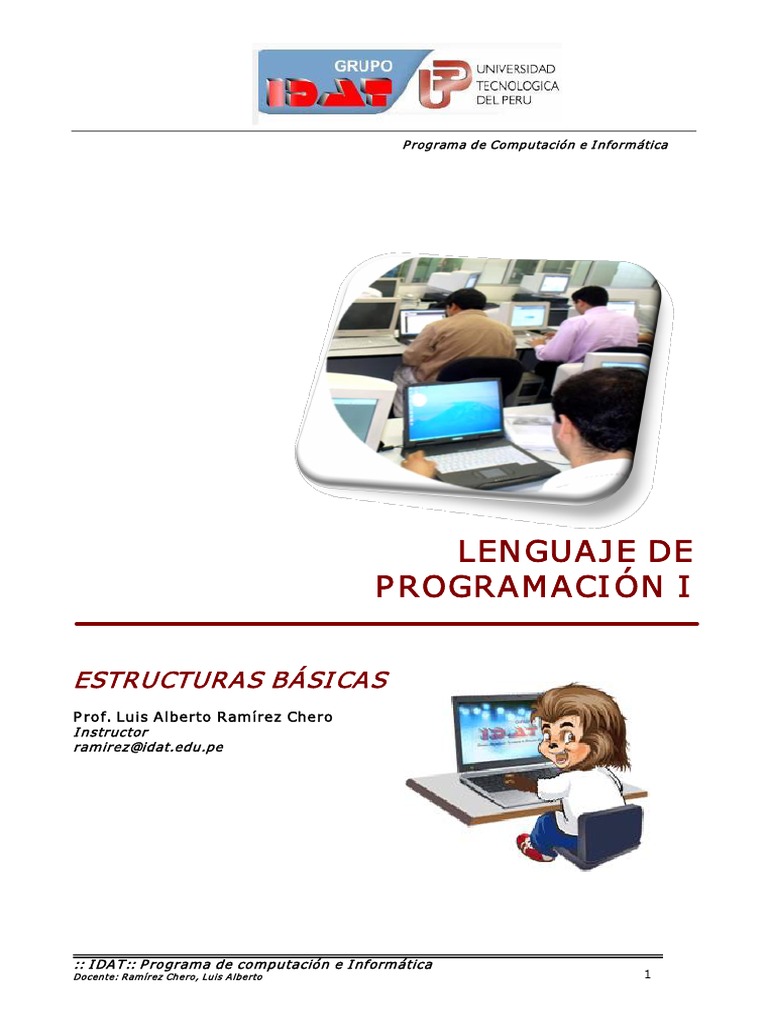 LPI Semana 1 y 2 Estructuras Basicas | PDF | Algoritmos | Variable (informática)