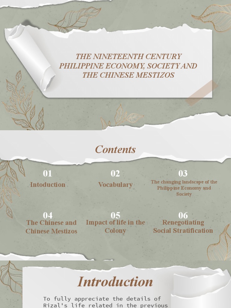 Renegotiating Social Stratification in 19th Century Philippines | PDF ...