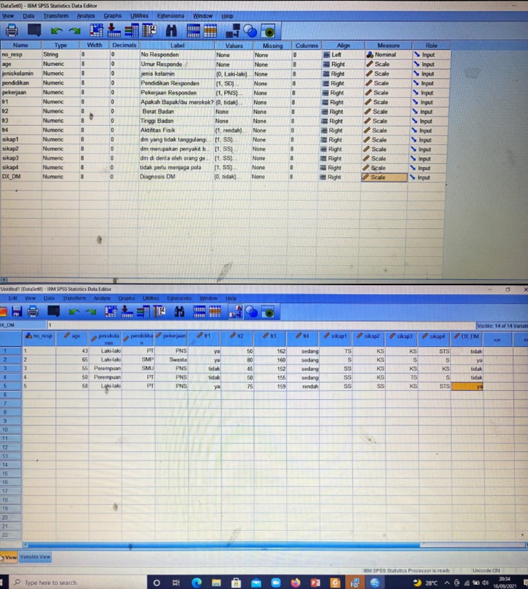 Latihan 1 Biostat | PDF