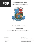 Computer Operator Practical Exam PowerPoint Questions Collection | PDF ...