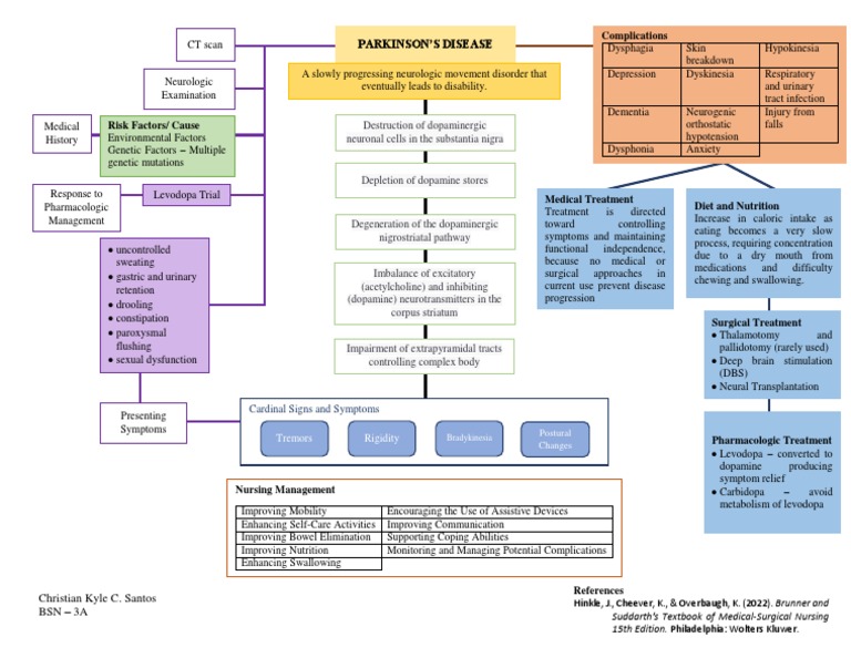 Parkinson's Disease Concept Map | PDF | Parkinson's Disease | Epidemiology Parkinson's Disease Concept Map | PDF | Parkinson's Disease | Epidemiology