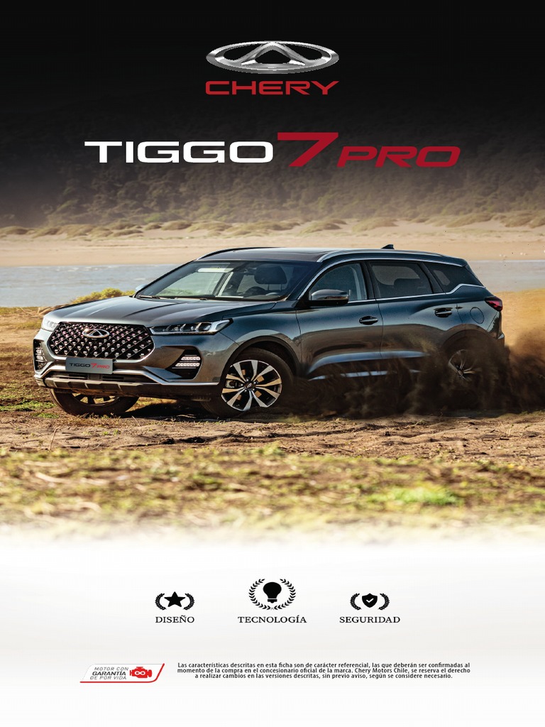 Ficha Tecnica Tiggo 7 PRO 2022 | PDF