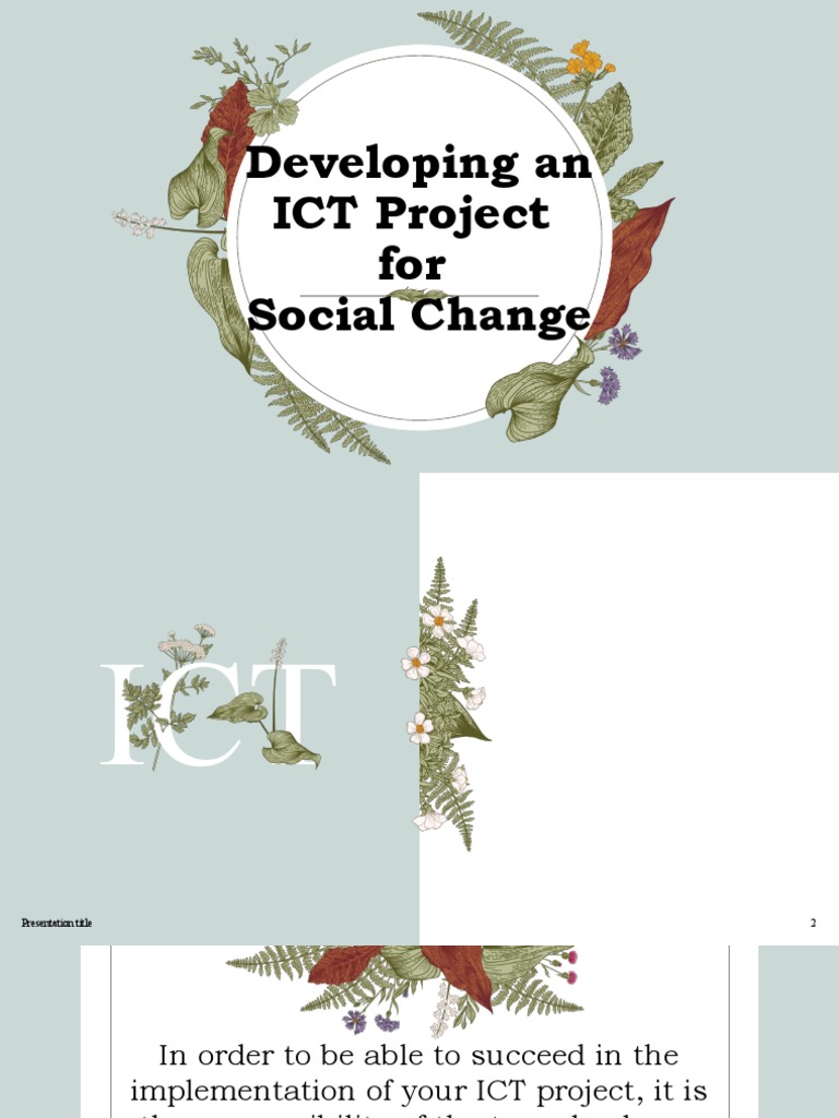 ICT Project Management Guide | PDF | Project Management | Websites