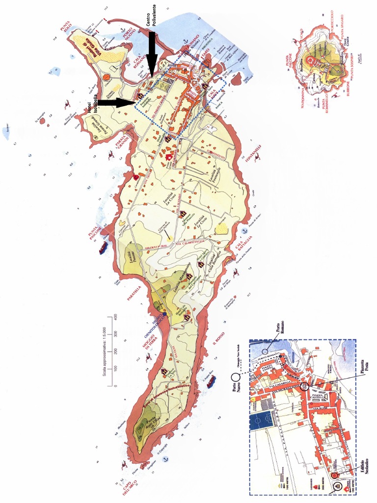 Ventotene Tourist Map | PDF