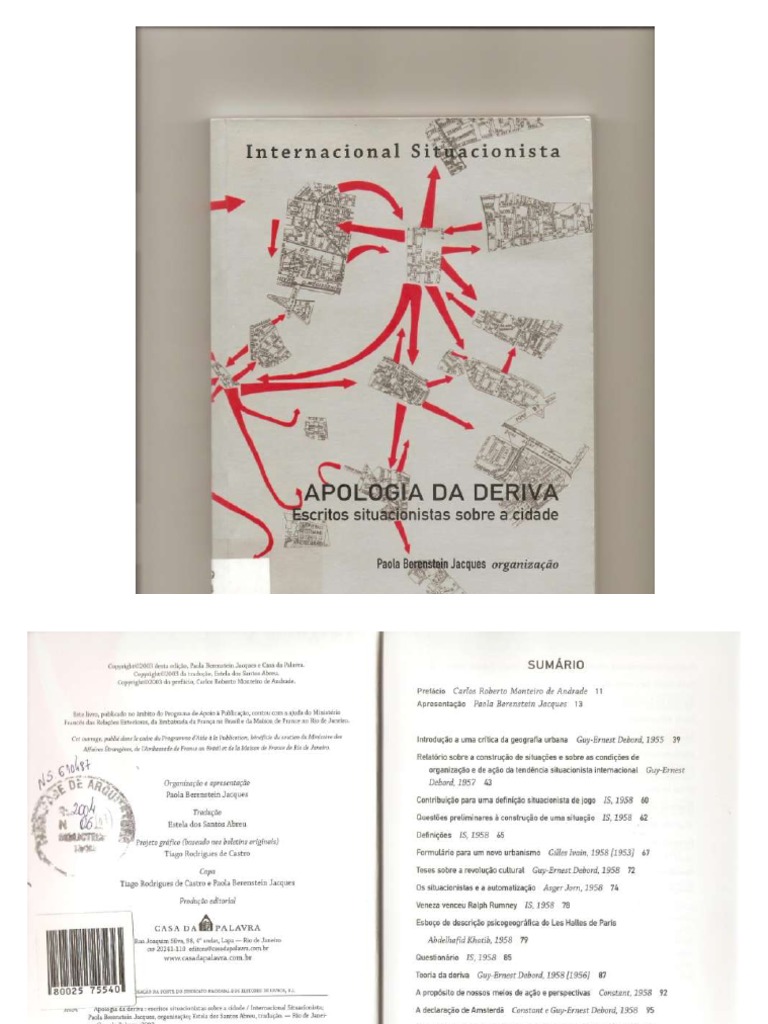 Apologia-Da-Deriva XXXXXX | PDF