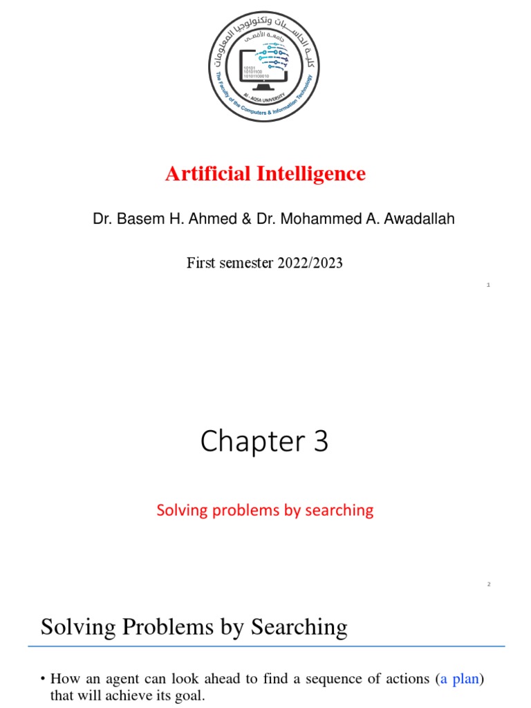 Chapter 3 - Searching-Part 1 | PDF | Computational Problems | Computer Science