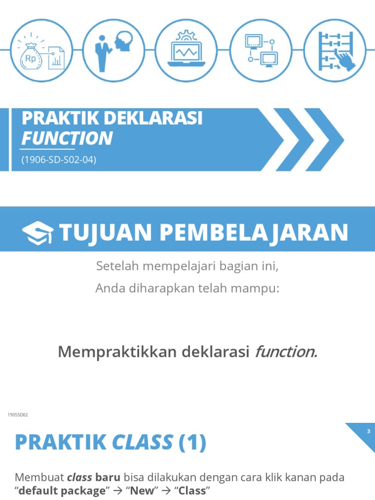 Praktik Deklarasi Function | PDF | Seni