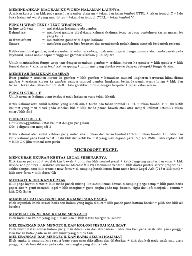 Materi Les Komputer Ke 3 | PDF