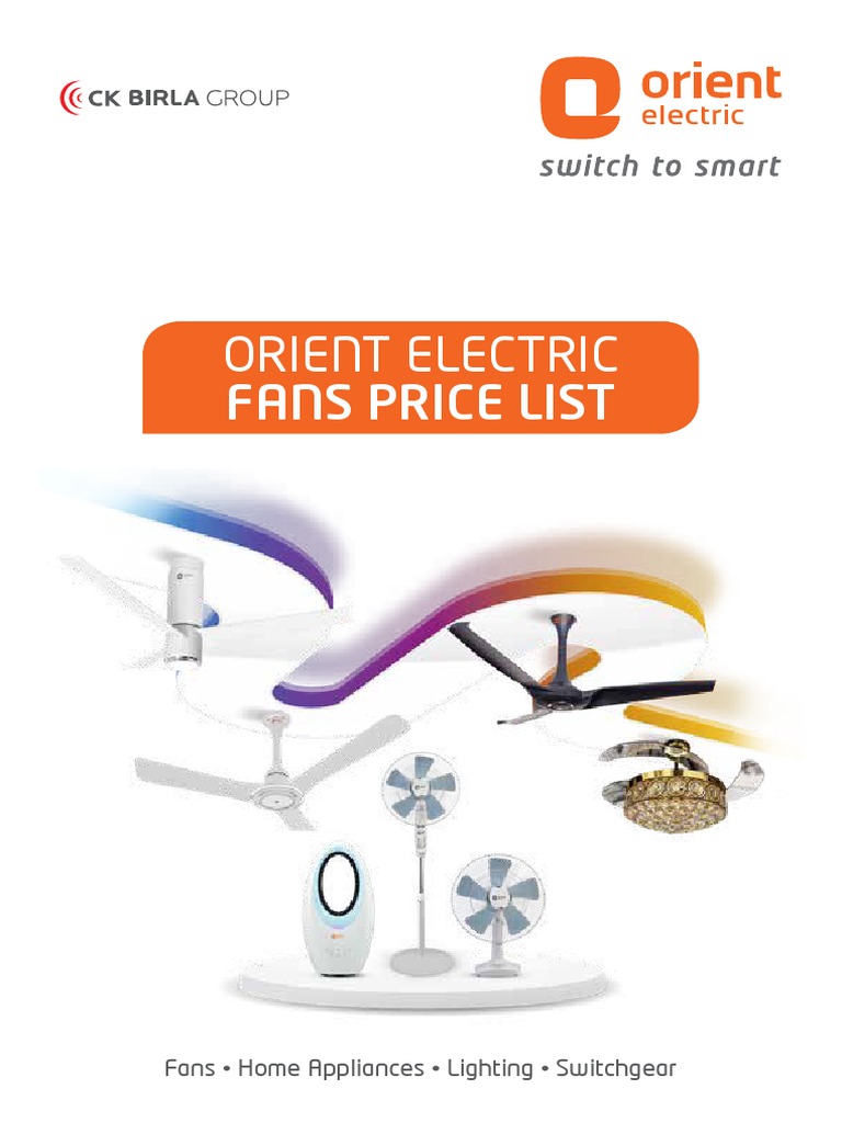 Fans Price List | PDF | Metals | Materials