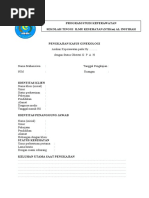 Form Sdidtk (Formulir Pemeriksaan & Register Laporan Sdidtk) | PDF
