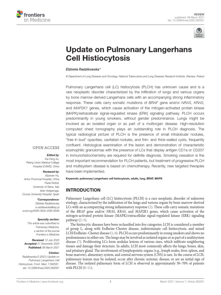 LCH 3 | PDF | Lung | Mitogen Activated Protein Kinase