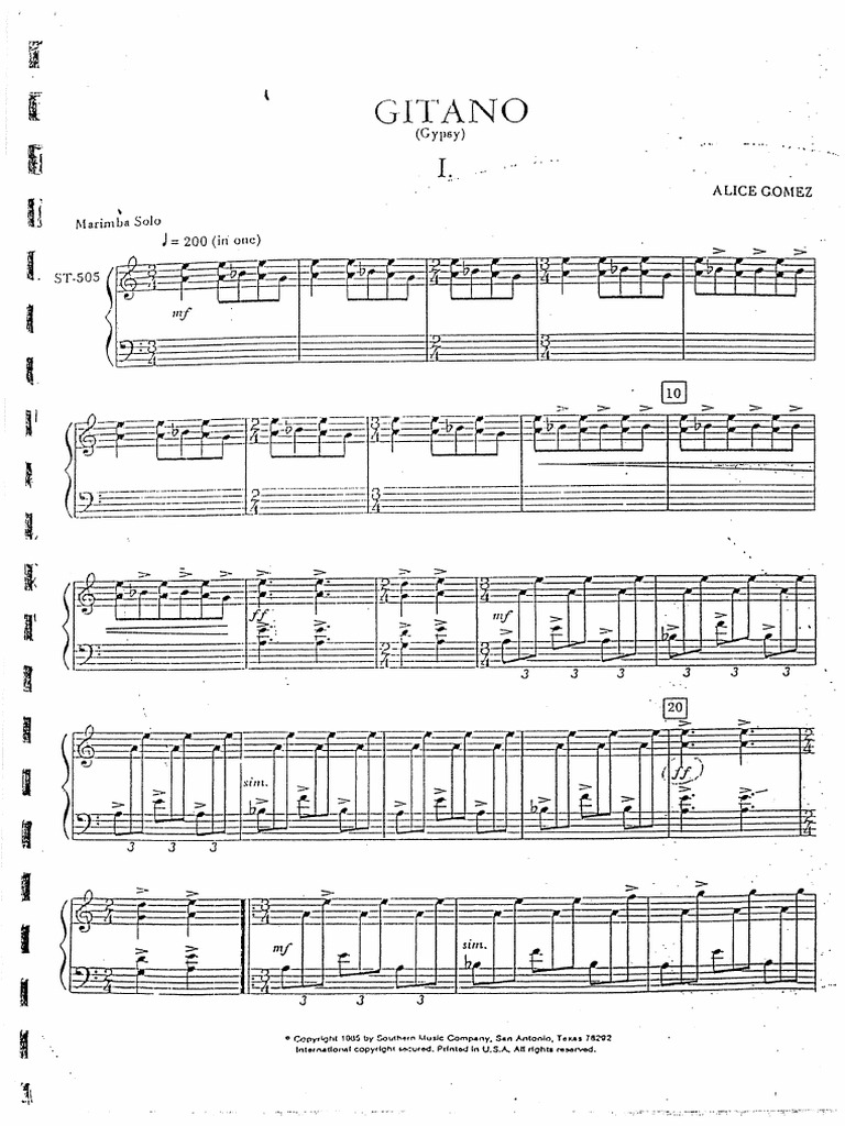 Gitano - Alice Gomez | PDF