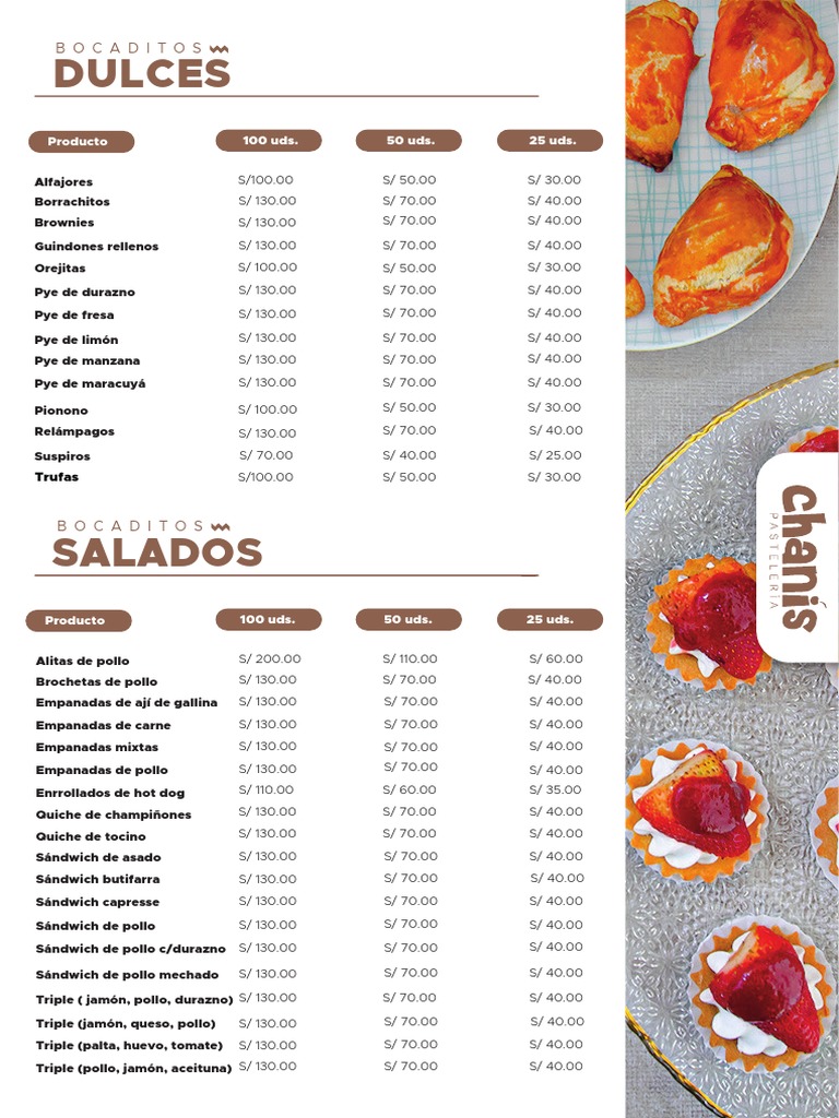 Carta Bocados | PDF