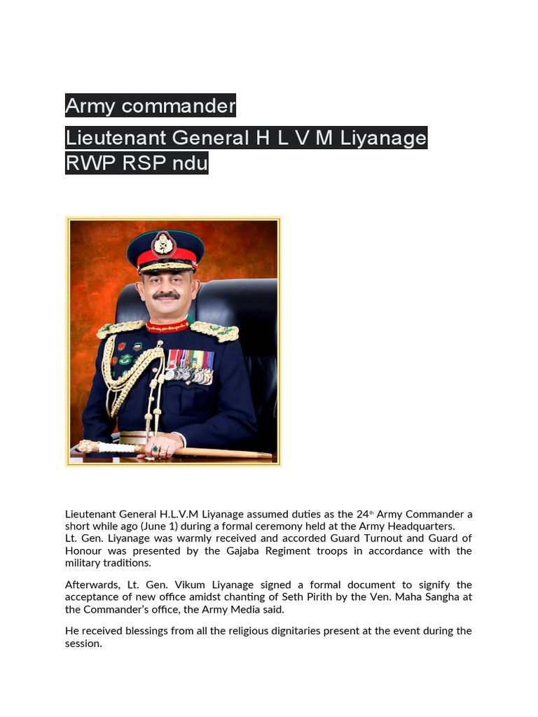 Three Forces Commander New 1 | PDF | Military | Military Organization