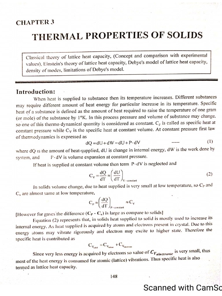 Sy Solid State Chapter 3 | PDF