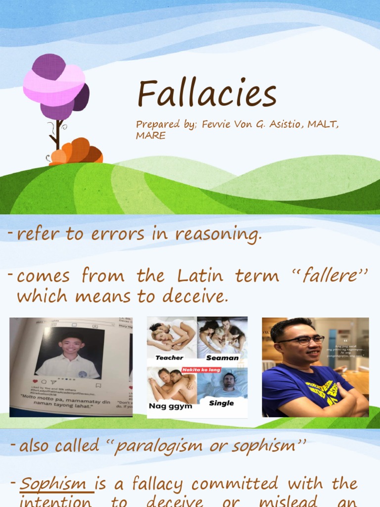 Fallacies | PDF | Fallacy | Logic