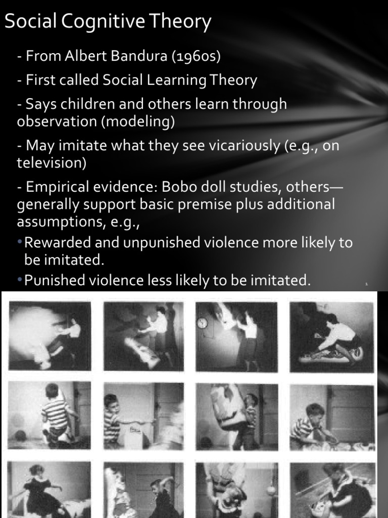 Social Cognitive Theory 2020 | PDF | Self Efficacy | Behavior