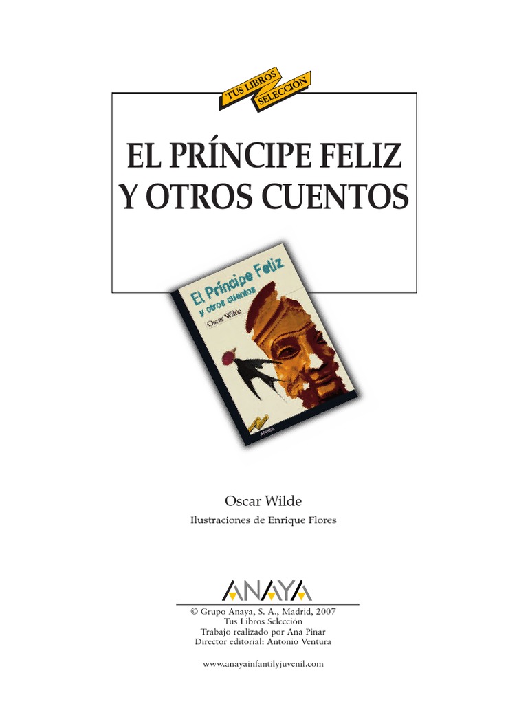 El Principe Feliz y Otros Cuentos | PDF