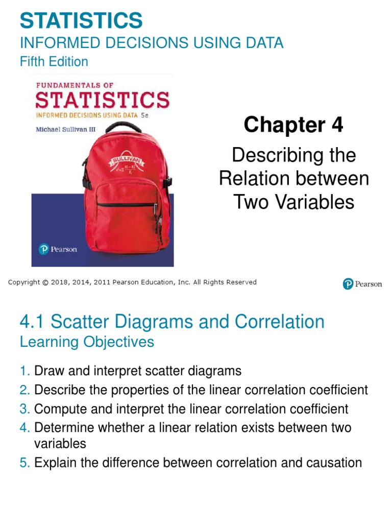 Statistics Chapter 4 | PDF | Coefficient Of Determination | Regression Analysis
