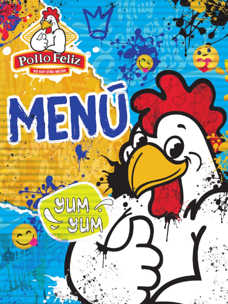 Menu Pollo Feliz Puebla 2023 | PDF