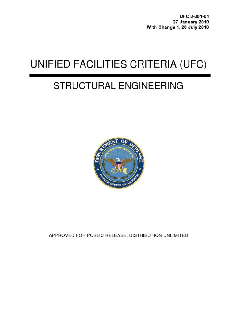 Unified Facilities Criteria (Ufc:) Structural Engineering | PDF ...