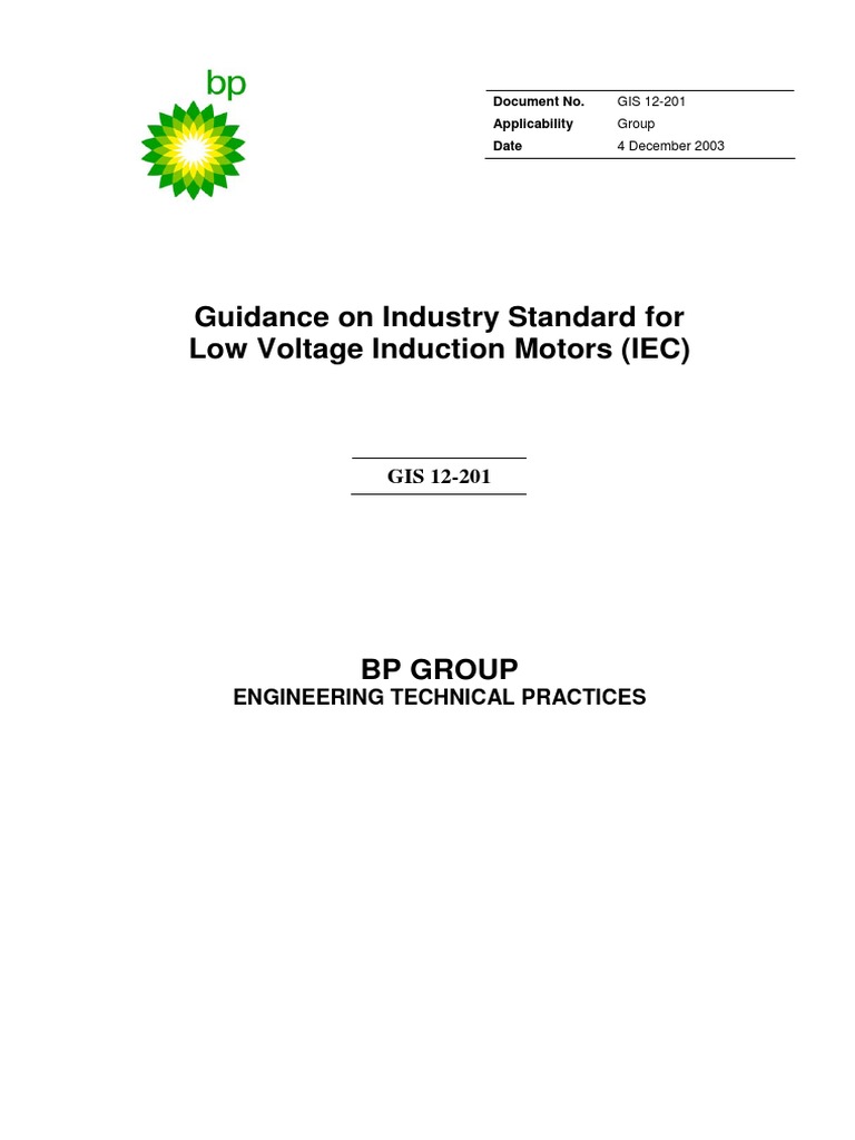Gis 12-201 | PDF | Electric Motor | Bearing (Mechanical)