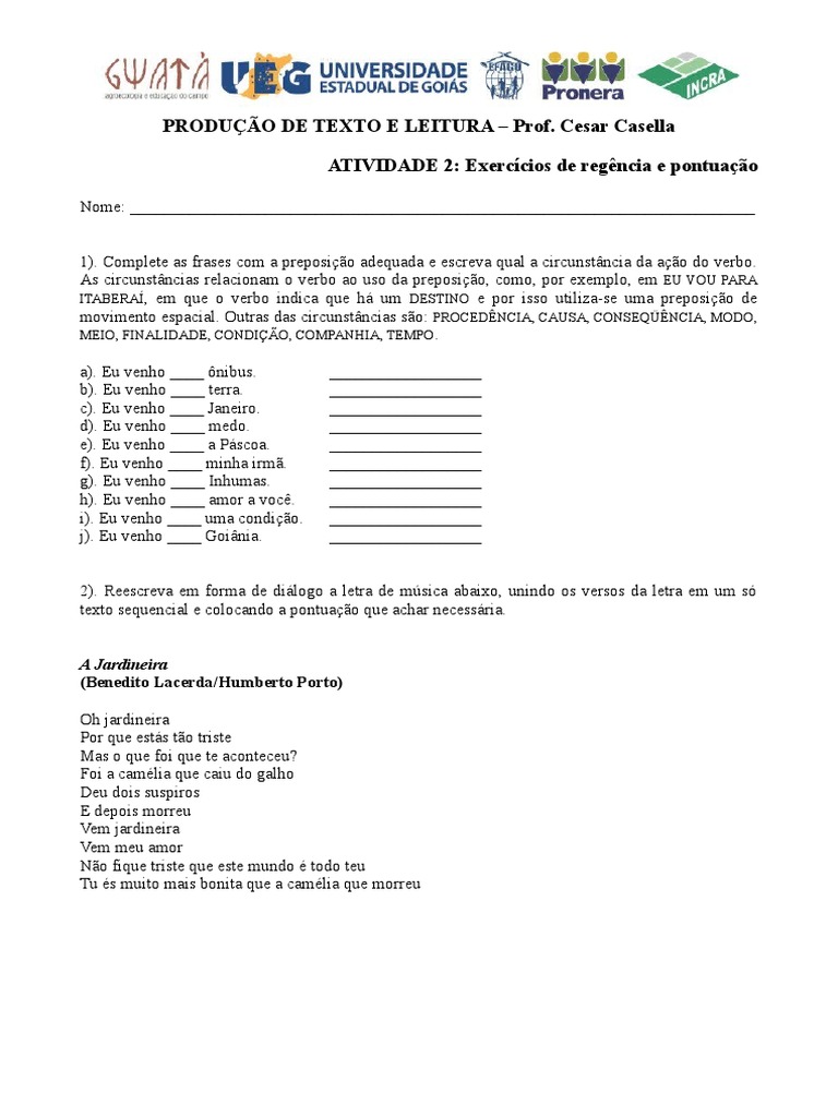 PTL - Atividade 2 | PDF
