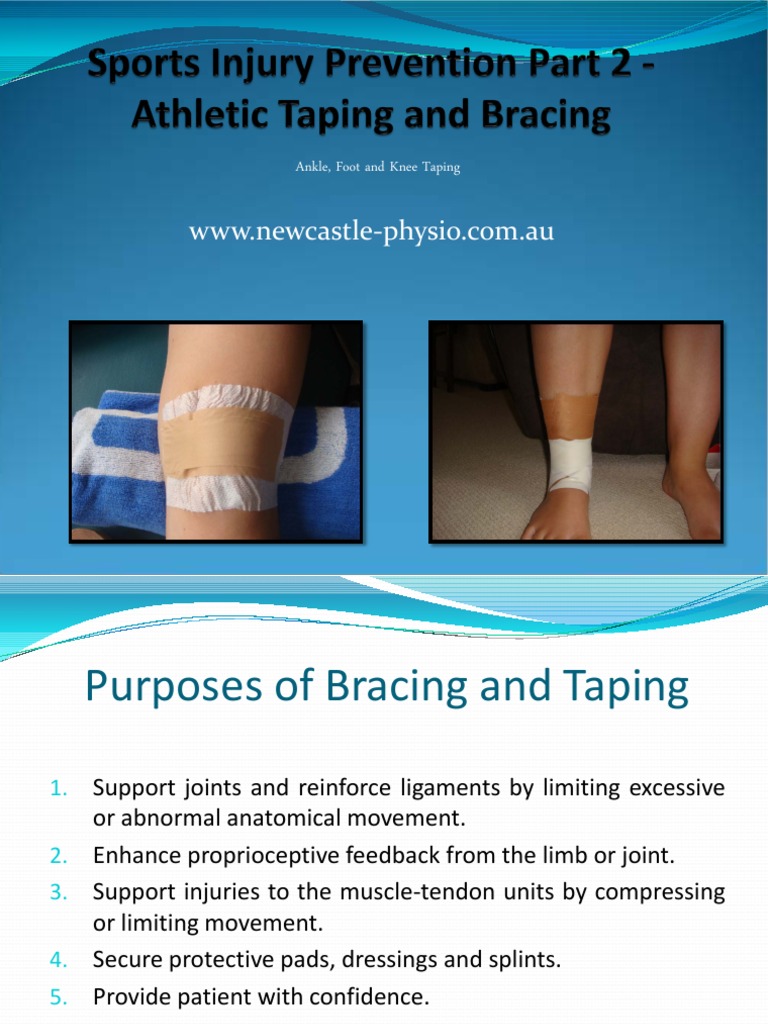 Athletic Taping and Bracing 2 | PDF | Foot | Ankle