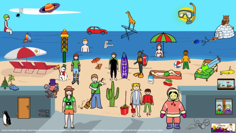 Lamina Absurdos Visuales Playa | PDF