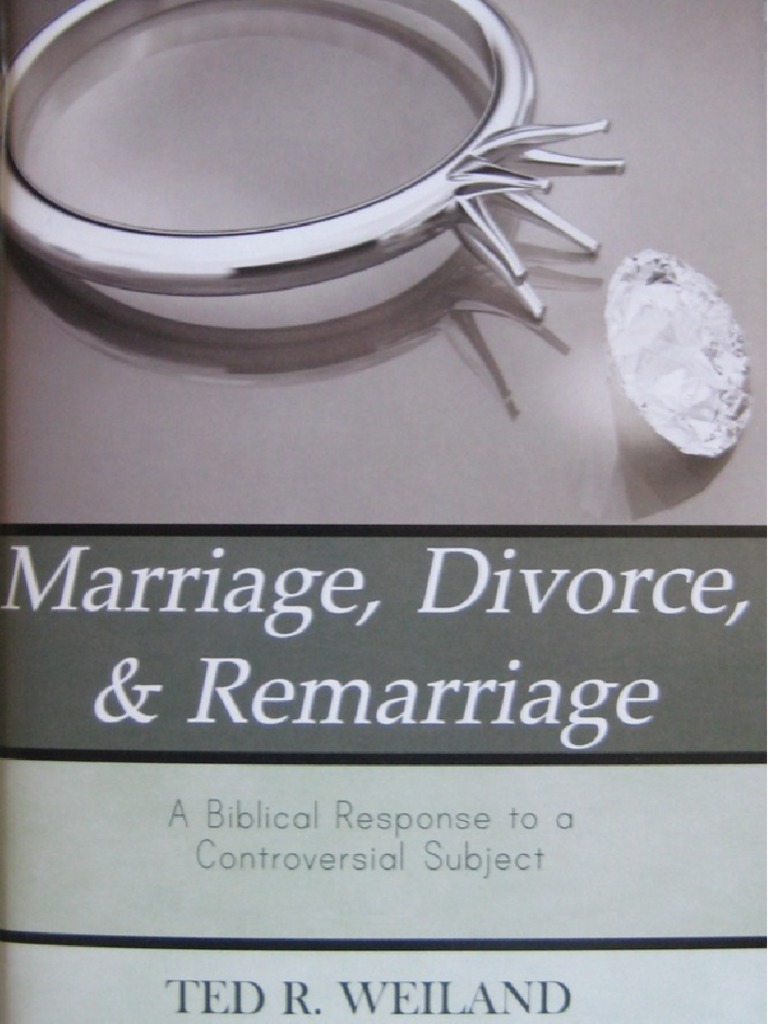MARRIAGE DIVORCE and REMARRIAGE A Biblic | PDF | Names Of God In ...