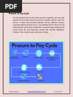 P2P O2C R2R SAP CheatSheet | PDF