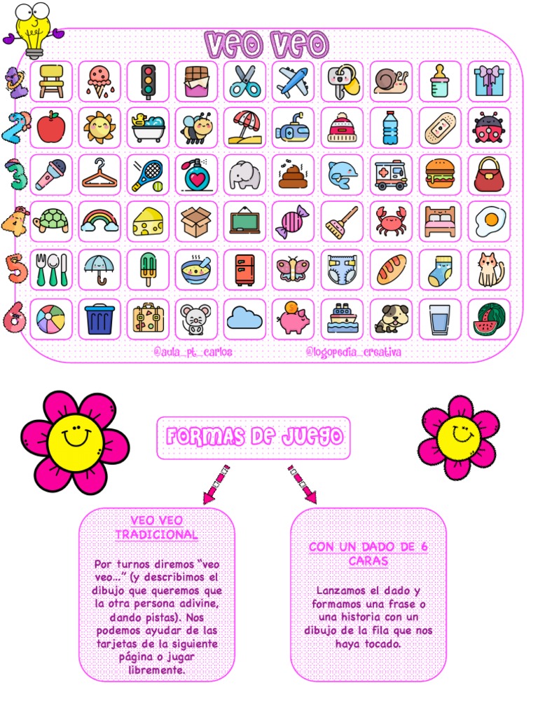 Juego Veo Veo | PDF