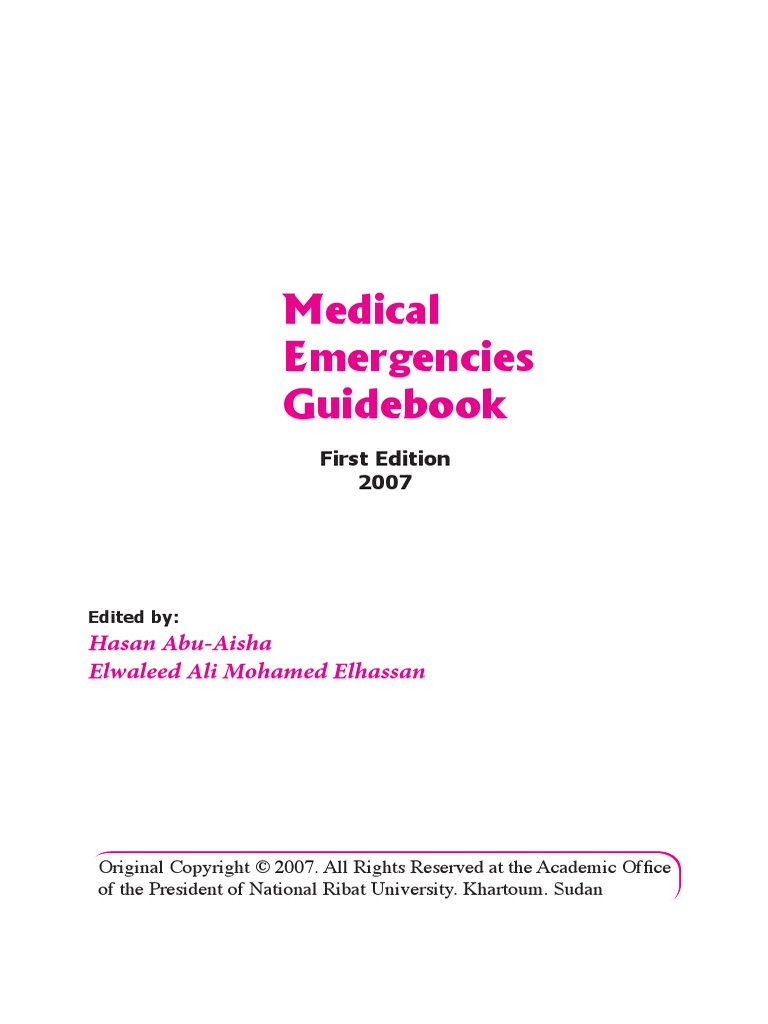 Medical Emergencies Guidebook | PDF | Shock (Circulatory) | Meningitis