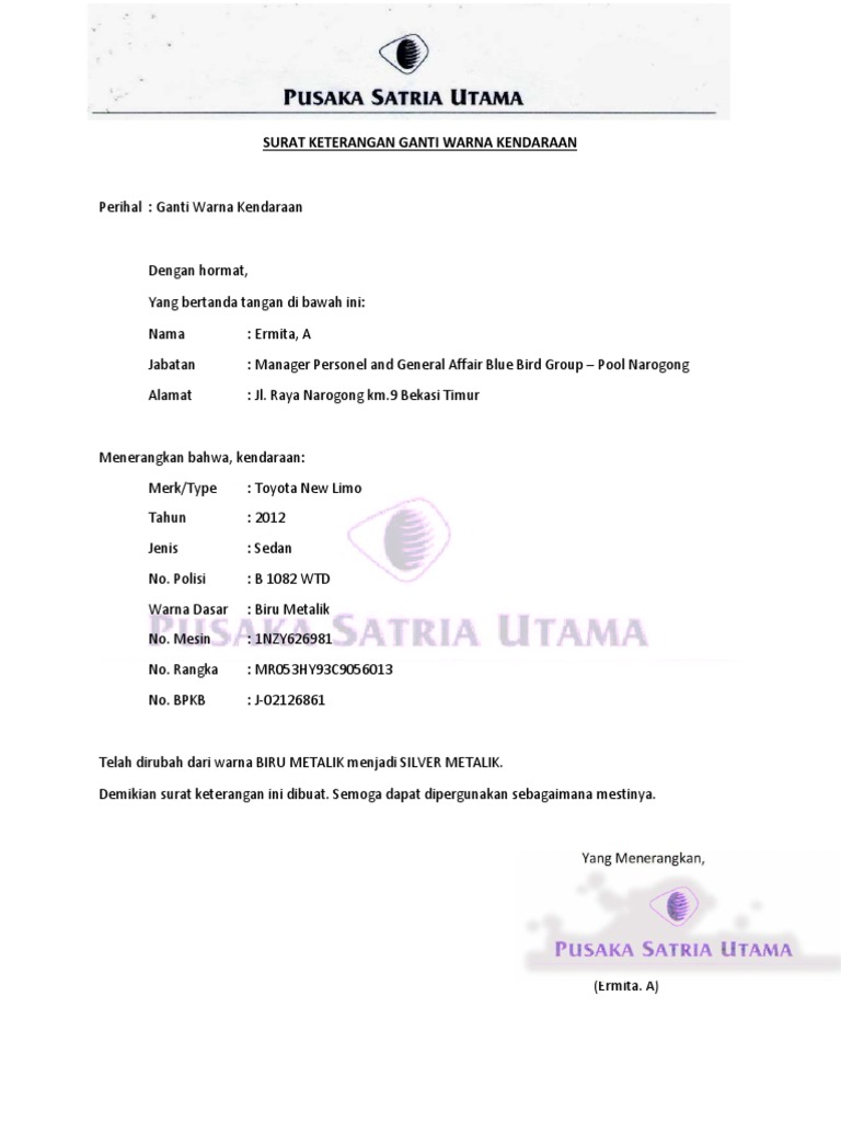 Surat Rubah Warna | PDF | Teknologi & Rekayasa