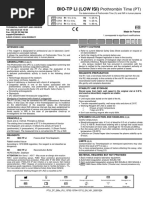 Dade Innovin | PDF | Coagulation | Medical Specialties