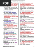 Flavor Properties of FEMA GRAS List 26 F | PDF | Umami | Taste