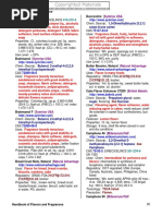 FEMA GRAS Flavor Properties Overview | PDF | Taste | Flavor