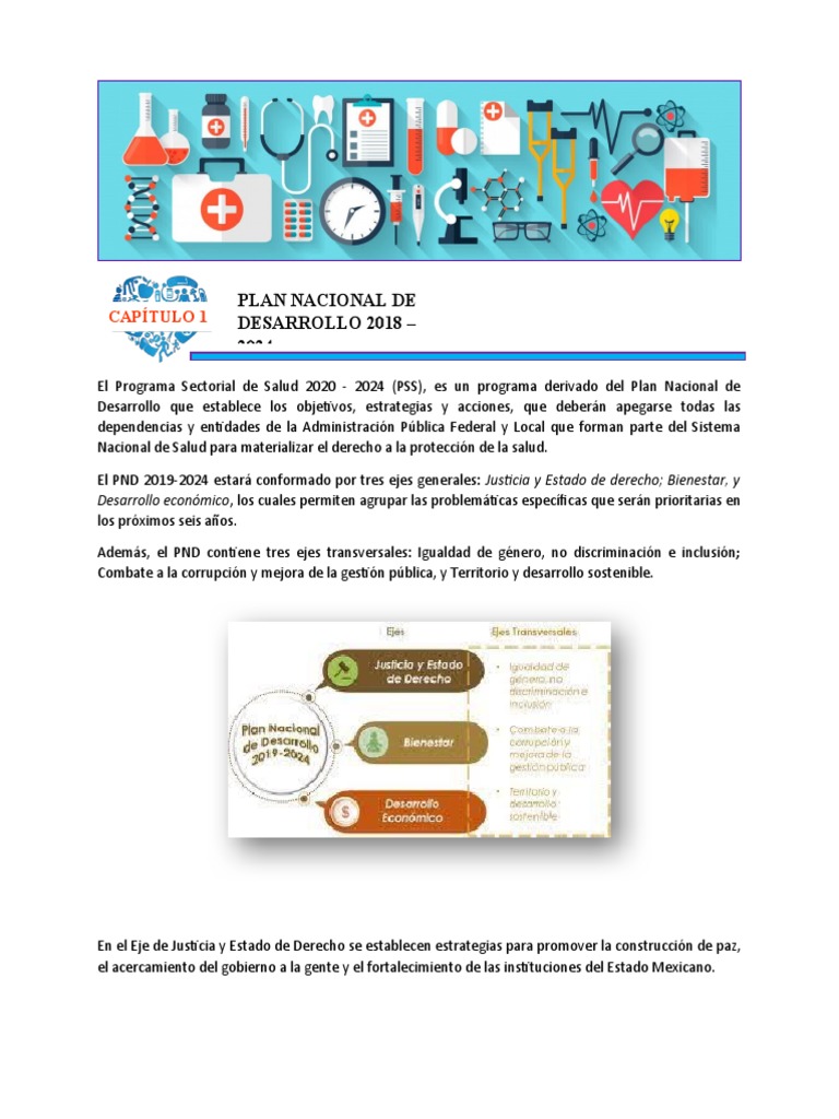 Angel Arturo Ake Ordoñez Programa Sectorial de Salud 2020-2024. | PDF | México | Administración ...