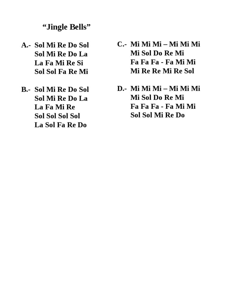 Jingle Bells | PDF