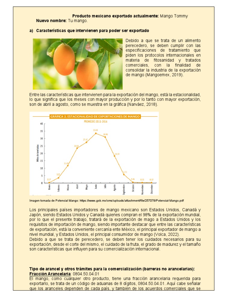 El Mango | PDF | Arancel | Economias