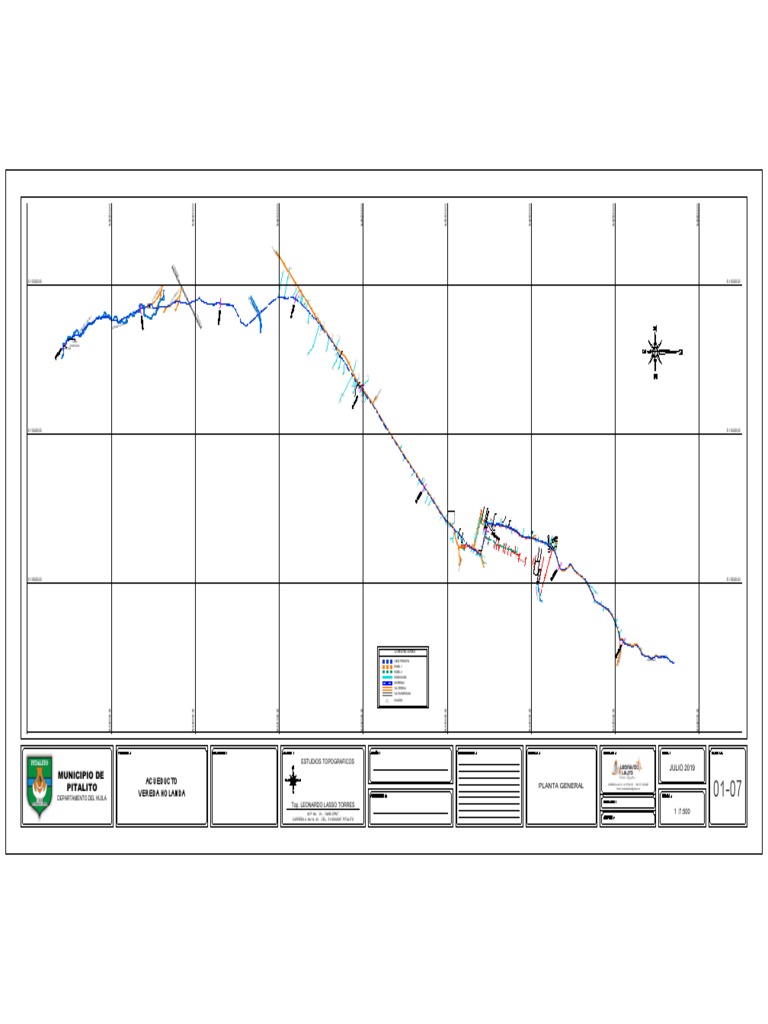 Plano Topografo | PDF