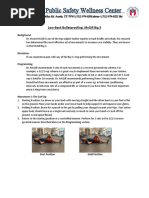 Egoscue Method for Pain Relief Exercises | PDF | Elbow | Hand