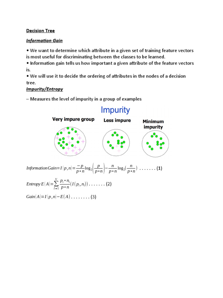 Constructing a Decision Tree Classifier to Predict Playing Tennis Based ... Constructing a Decision Tree Classifier to Predict Playing Tennis Based ...
