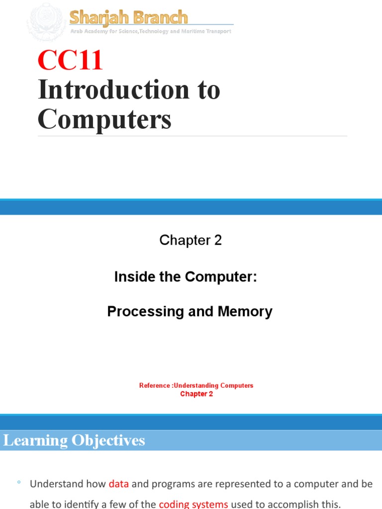 CC111 Lec2 Inside The Computer | PDF | Byte | Central Processing Unit