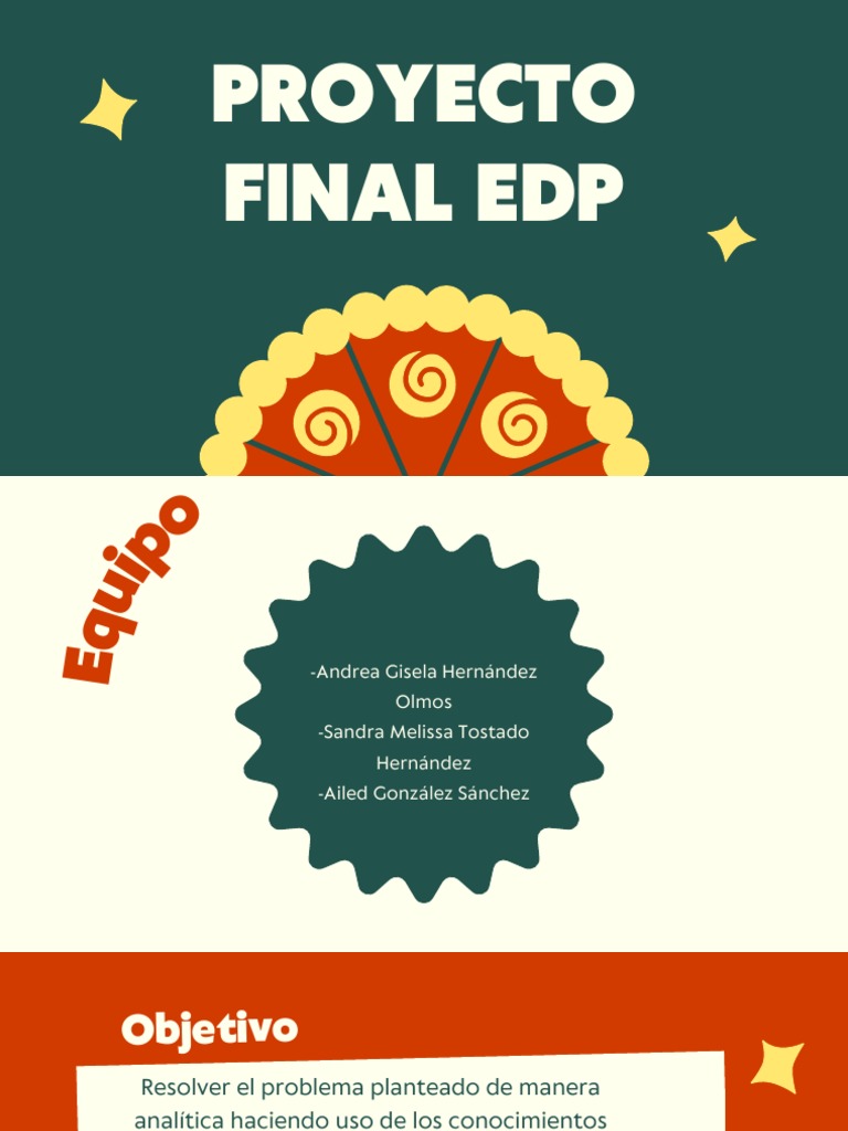 Proyecto Final EDP. Equipo 1 | PDF | Ecuaciones | Ecuación diferencial parcial